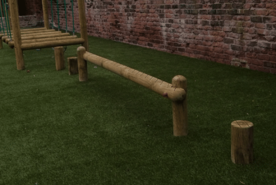 Balance Beam (Round) | Playground Equipment