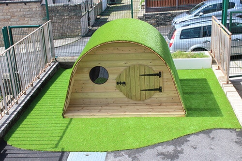 Timber Play Huts | Play Equipment