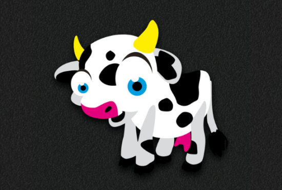 Cow 2 (1m) | Playground Equipment