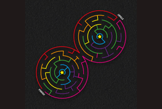 Double Circular Maze (8.4m) | Playground Equipment