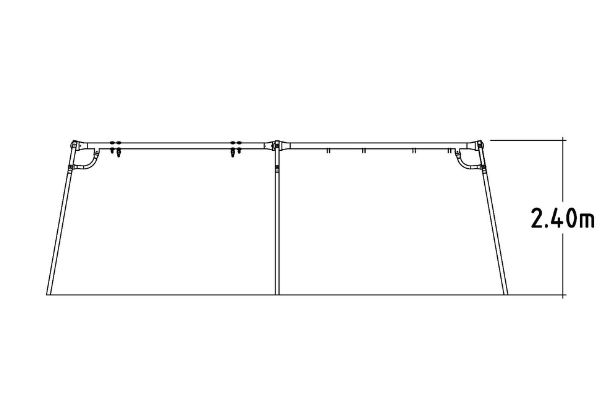 Mira Swing, Base Module For Basket Seat Plus 2 Seat Swing Frame ...